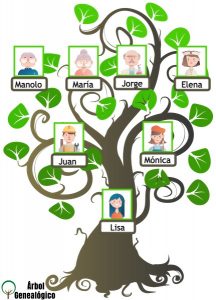 1️⃣ Árbol Genealógico En Inglés - Family Tree In English | >>